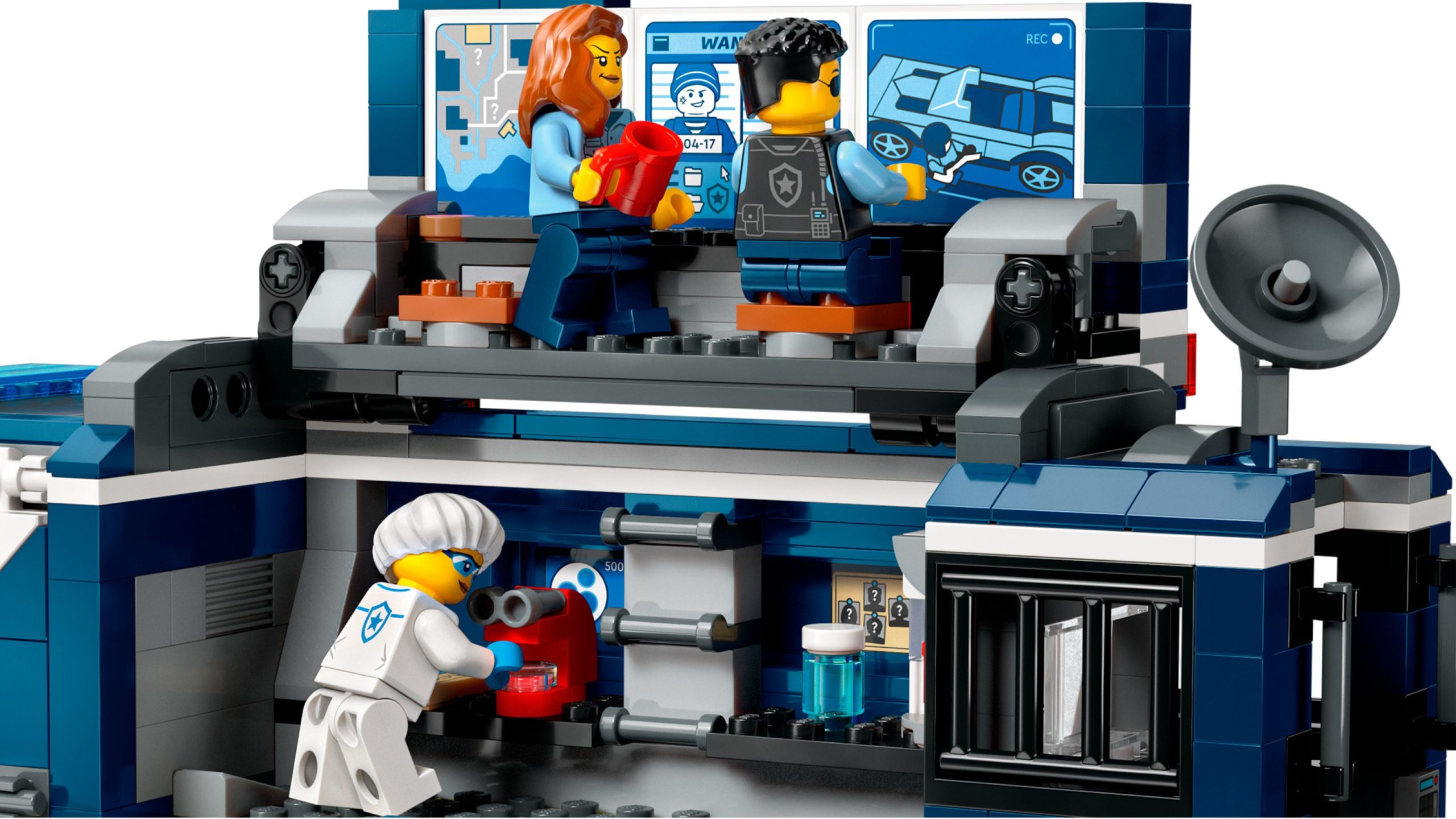 LEGO City 60418 Policyjna ciężarówka z laboratorium kryminalnym ...