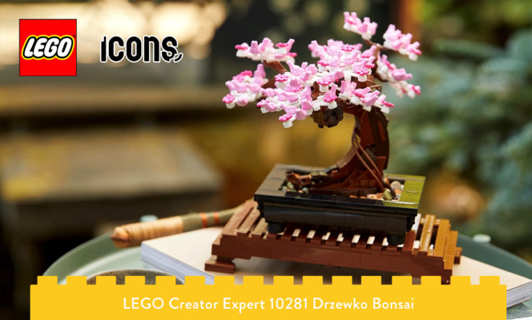 LEGO Creator Expert 10281 Drzewko Bonsai - drzewko z LEGO